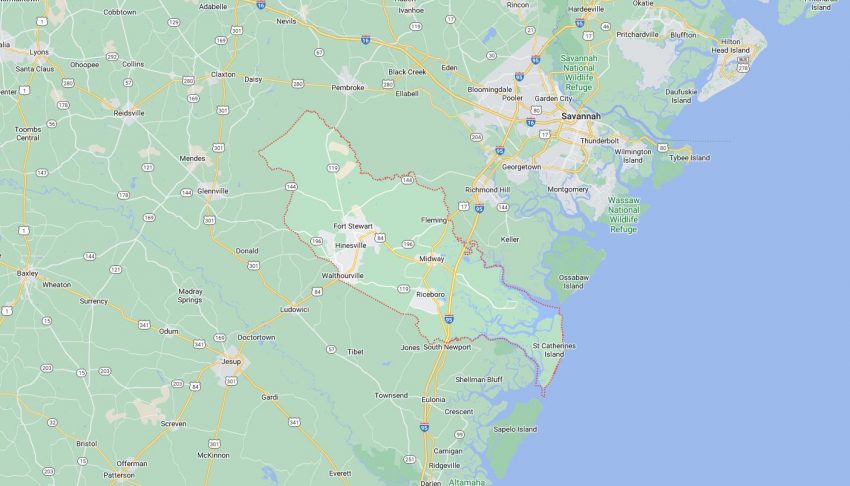 Cities and Towns in Liberty County, Georgia – Countryaah.com