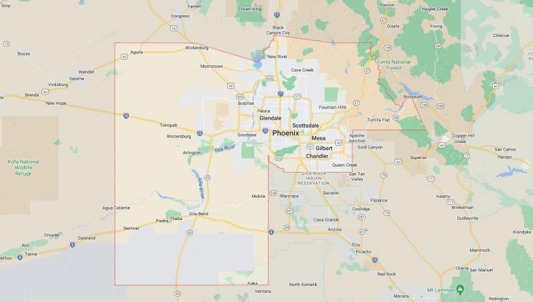 Cities and Towns in Maricopa County, Arizona – Countryaah.com