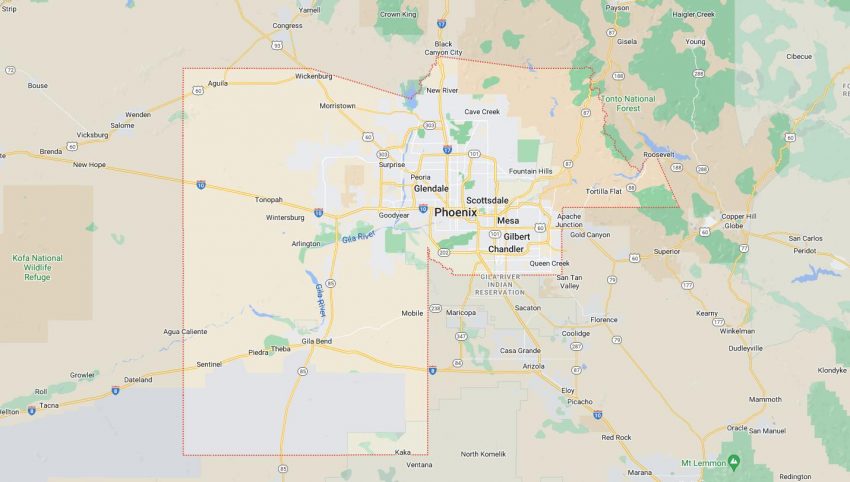 Cities and Towns in Maricopa County, Arizona – Countryaah.com