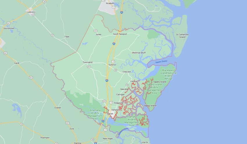 Cities and Towns in McIntosh County, Georgia – Countryaah.com