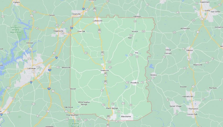 Cities and Towns in Meriwether County, Georgia – Countryaah.com