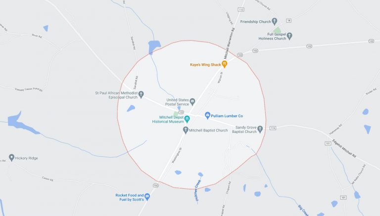 Cities and Towns in Mitchell County, Georgia – Countryaah.com