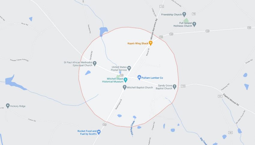 Cities and Towns in Mitchell County, Georgia – Countryaah.com