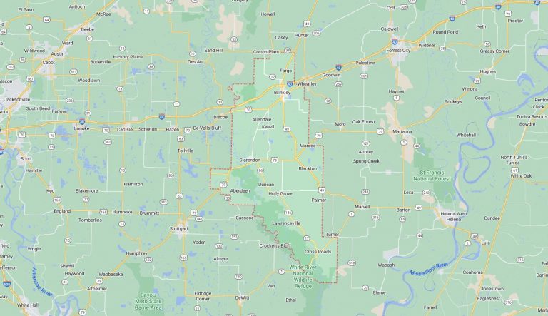 Cities and Towns in Monroe County, Arkansas – Countryaah.com