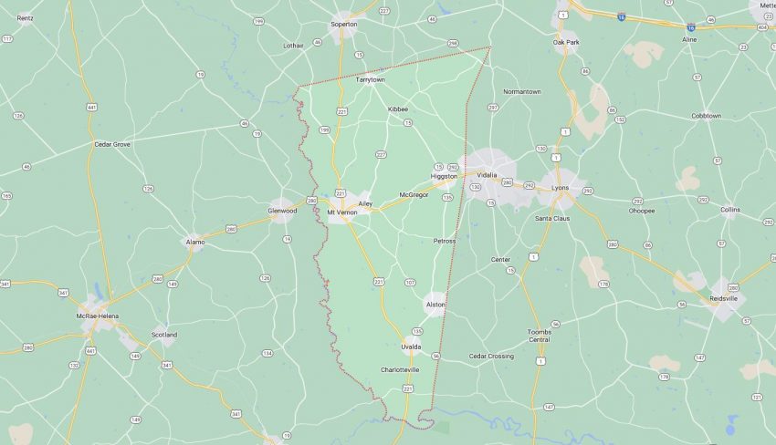Cities and Towns in Montgomery County, Georgia – Countryaah.com