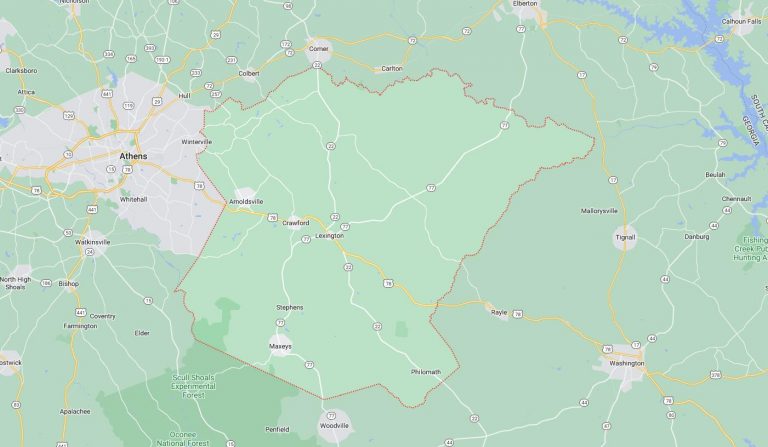 Cities and Towns in Oglethorpe County, Georgia – Countryaah.com