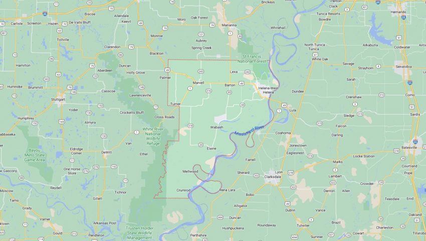 Cities and Towns in Phillips County, Arkansas – Countryaah.com