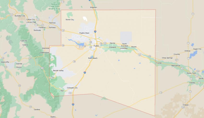 Cities and Towns in Pueblo County, Colorado – Countryaah.com