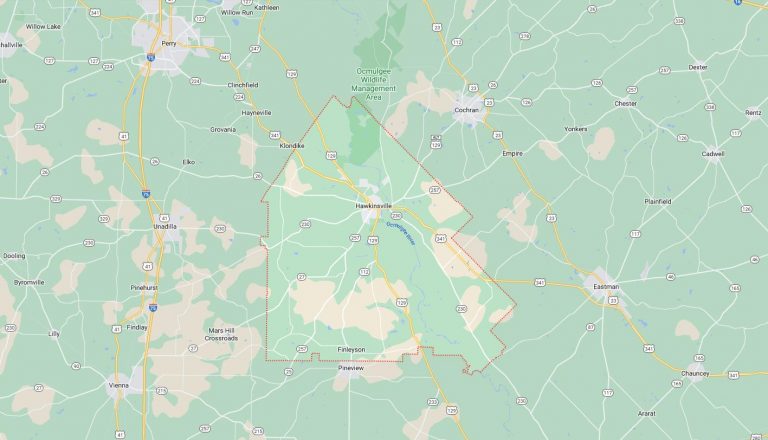 Cities and Towns in Pulaski County, Georgia – Countryaah.com