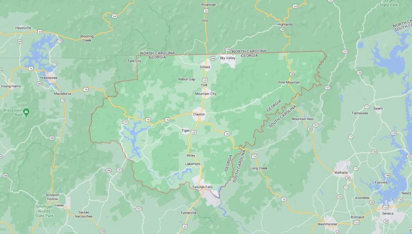 Cities and Towns in Rabun County, Georgia – Countryaah.com