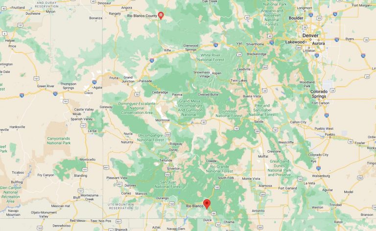 Cities and Towns in Rio Blanco County, Colorado – Countryaah.com