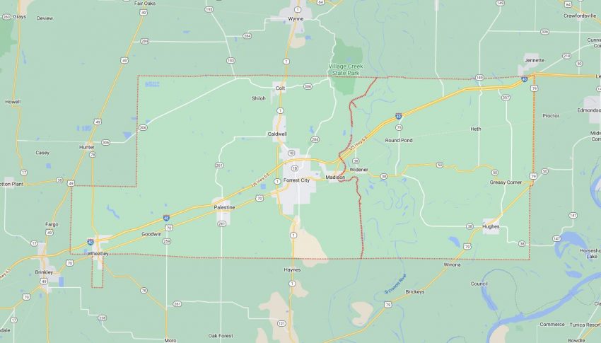 Cities and Towns in Saint Francis County, Arkansas – Countryaah.com