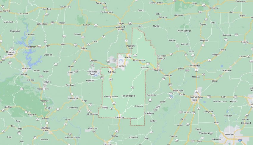 Cities and Towns in Sharp County, Arkansas – Countryaah.com