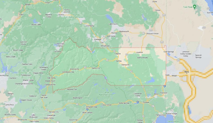 Cities and Towns in Sierra County, California – Countryaah.com