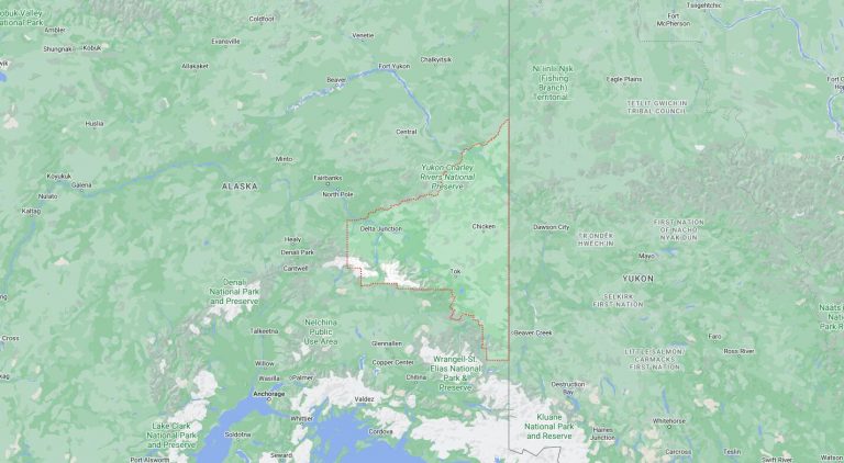 Cities and Towns in Southeast Fairbanks Census Area, Alaska ...