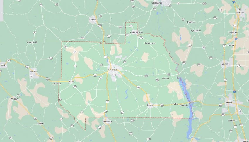 Cities and Towns in Sumter County, Georgia – Countryaah.com