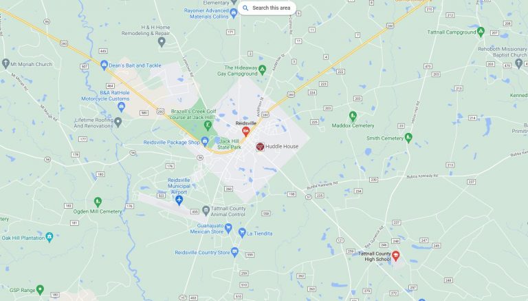 Cities and Towns in Tattnall County, Georgia – Countryaah.com