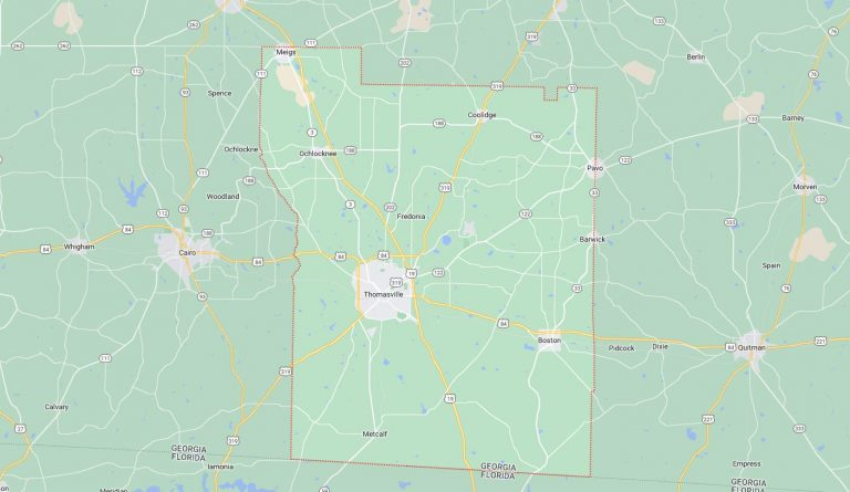 Cities and Towns in Thomas County, Georgia – Countryaah.com