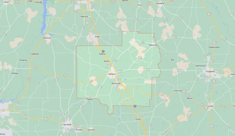 Cities and Towns in Turner County, Georgia – Countryaah.com