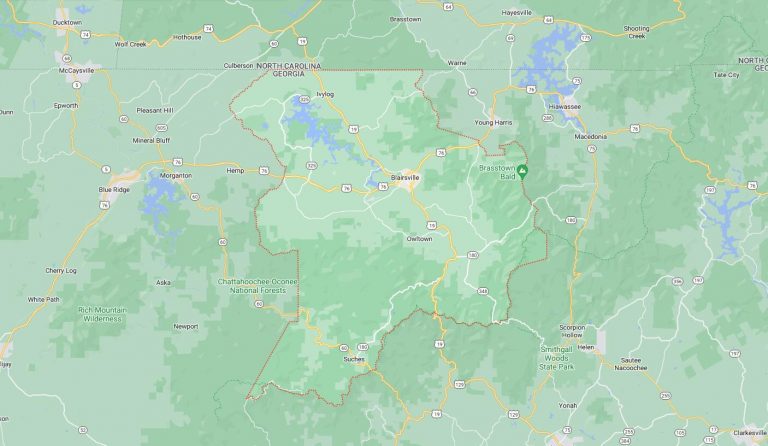 Cities and Towns in Union County, Georgia – Countryaah.com