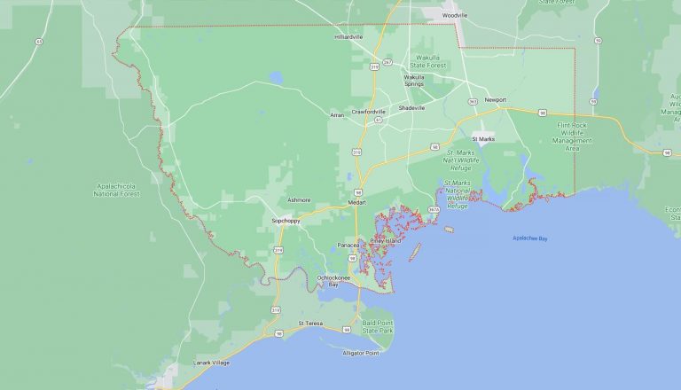 Cities and Towns in Wakulla County, Florida – Countryaah.com