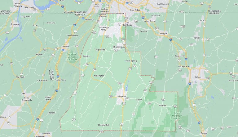 Cities and Towns in Walker County, Georgia – Countryaah.com