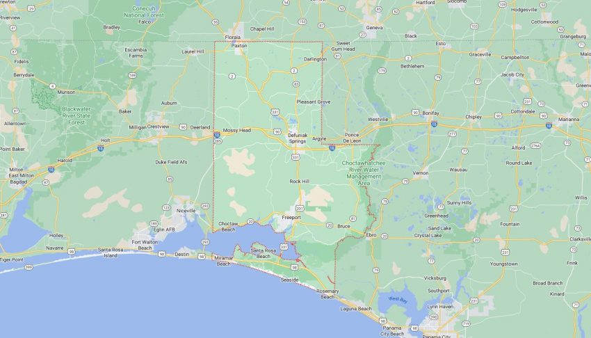 Cities and Towns in Walton County, Florida – Countryaah.com