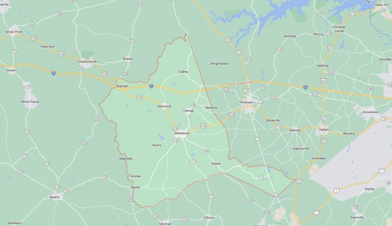 Cities and Towns in Warren County, Georgia – Countryaah.com