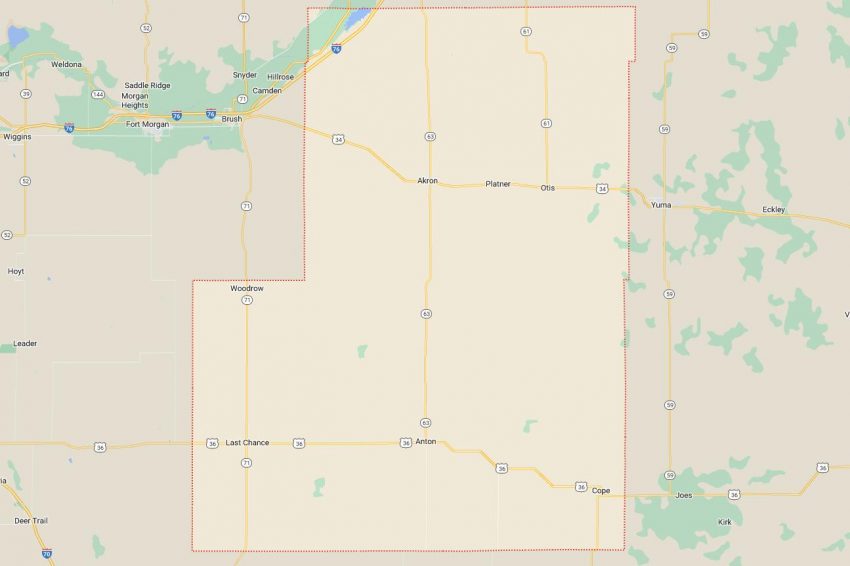 Cities and Towns in Washington County, Colorado – Countryaah.com