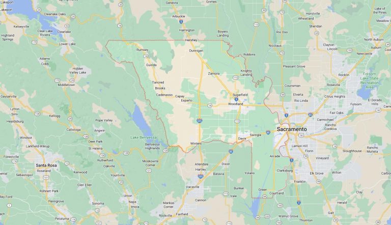 Cities and Towns in Yolo County, California – Countryaah.com