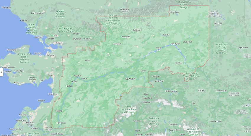 Cities and Towns in Yukon-Koyukuk Census Area, Alaska – Countryaah.com