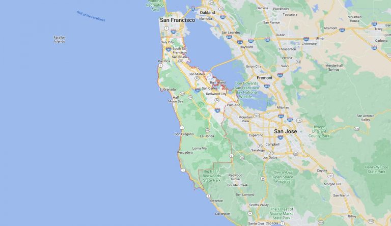 Cities and Towns in San Mateo County, California – Countryaah.com