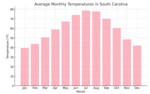 South Carolina Weather by Month – Countryaah.com