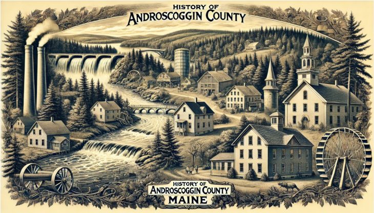 History of Androscoggin County, Maine – Countryaah.com
