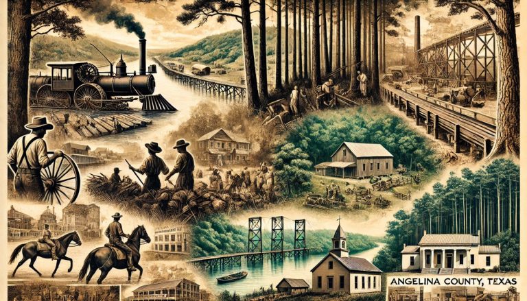 History of Angelina County, Texas – Countryaah.com