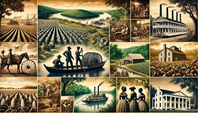 History of Arkansas County, Arkansas – Countryaah.com