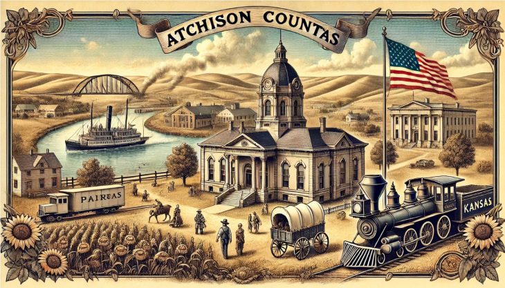 History of Atchison County, Kansas – Countryaah.com