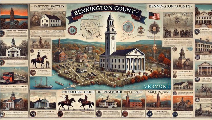 History of Bennington County, Vermont – Countryaah.com